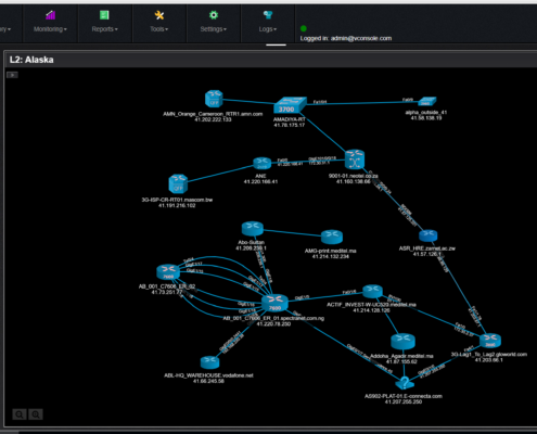 UI Screenshots - Network Discovery, Monitoring and Netflow