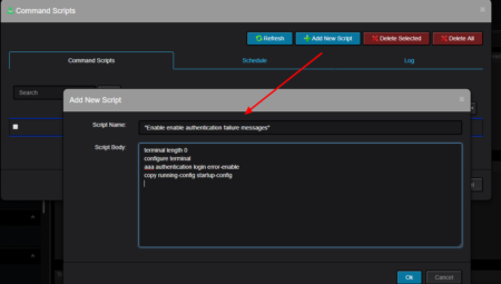 How to create a Command Script? - Network Monitoring Tools