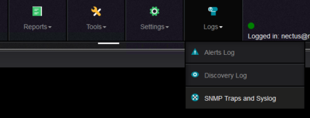 Syslog server functionality in Nectus NMS - Network Monitoring Tools