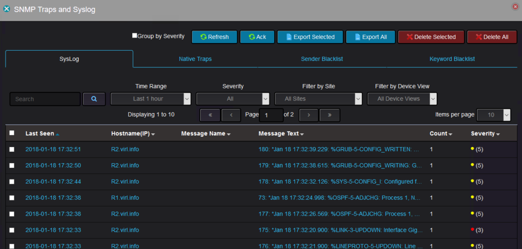 syslog_all_messages - Network Monitoring Tools syslog_all_messages - Network Monitoring Tools