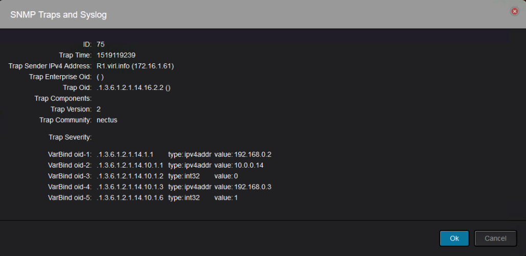 Working With Snmp Traps In Nectus Nms Network Monitoring Tools