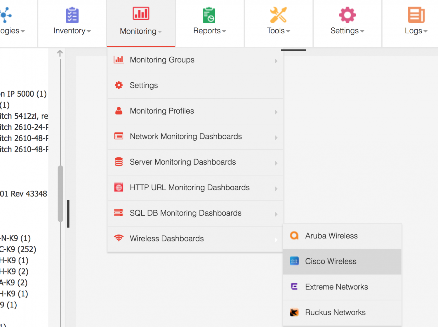 Cisco Wireless Dashboards - Network Monitoring Tools