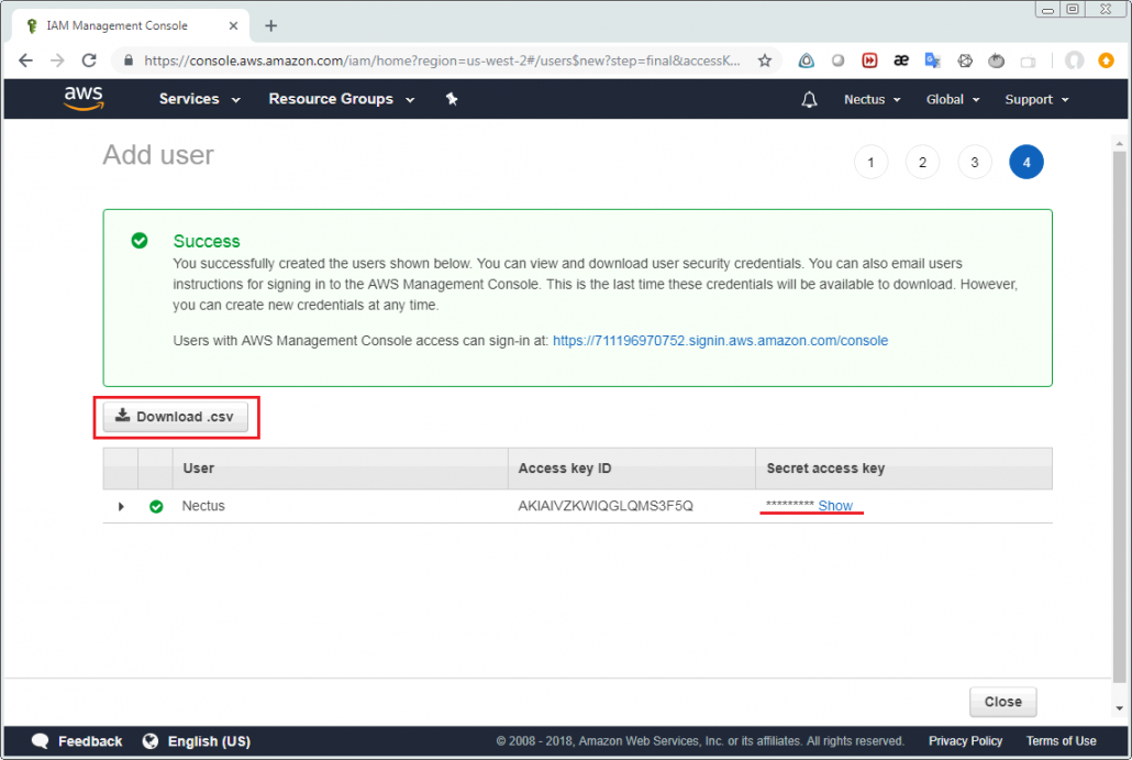 Setting Up Aws Permissions To Perform Monitoring And Backup With Nectus