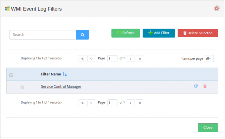 Monitoring Windows Event Log with WMI in Nectus - Network Monitoring Tools