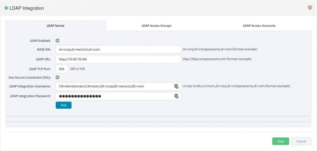Configuring Ad Ldap Integration For User Authentication Network Monitoring Tools