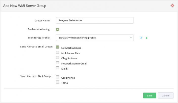 Monitoring Dhcp Scope Utilization On Windows Dhcp Servers With Nectus Network Monitoring Tools 0884