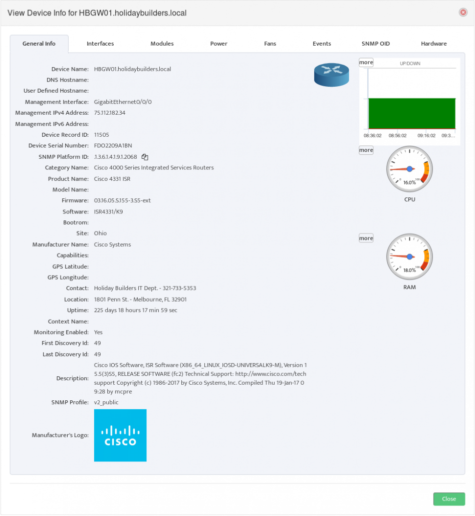 Management Interface Selection for Network Devices - Network Monitoring ...