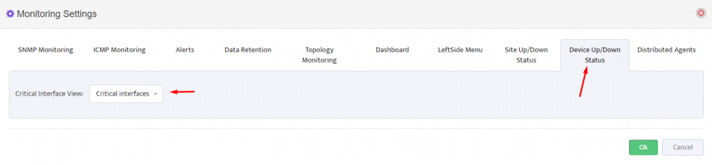 SNMP Device Status Color Codes - Network Monitoring Tools