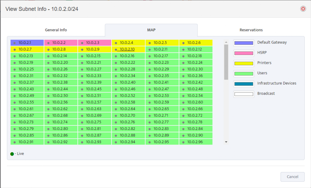 Using Subnet Profiles in Nectus IPAM - Network Monitoring Tools