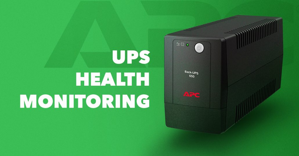UPS Health Monitoring - Network Monitoring Tools
