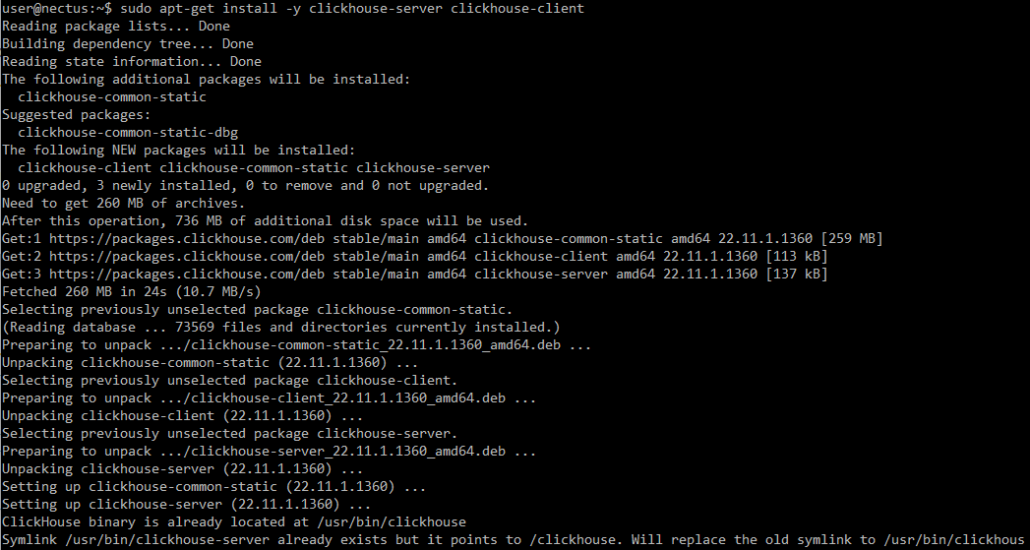 Clickhouse Db Installation For Nectus Netflow And Syslog Storage Network Monitoring Tools