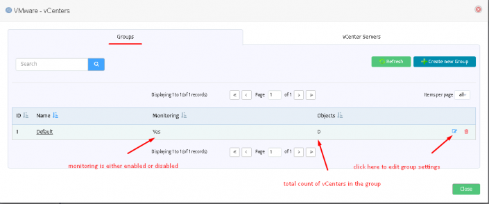 Configuring VMware monitoring - Network Monitoring Tools