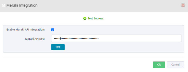 How to Enable Meraki API Integration in Nectus - Network Monitoring Tools