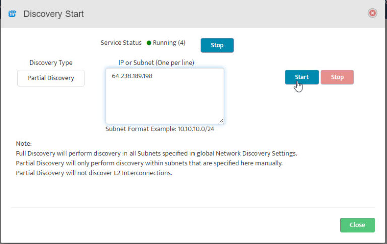 How To Discoveradd A Single Device In Nectus 164xx Network