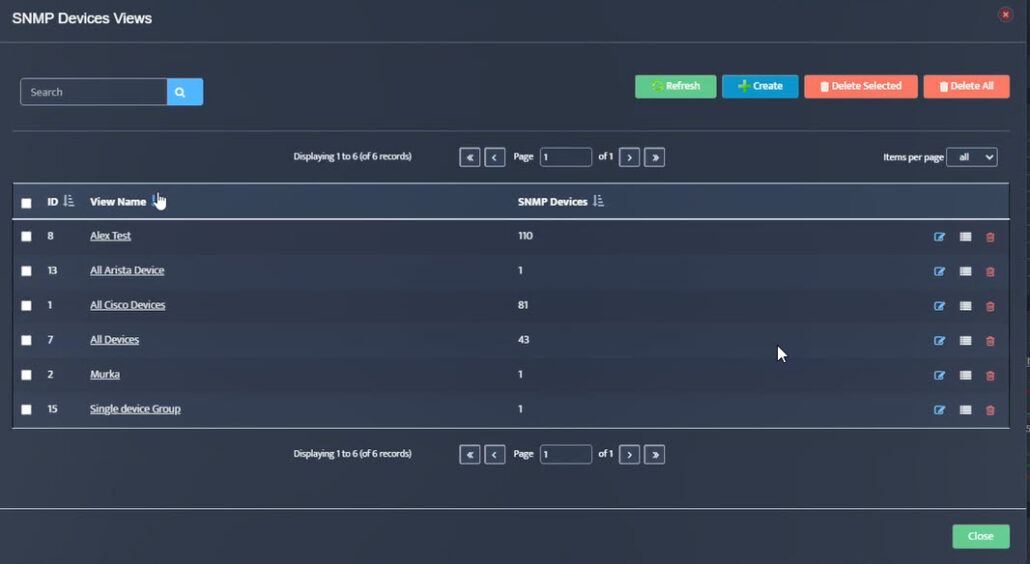 How to Control Access Rights to Network Devices in Nectus - Network Monitoring Tools
