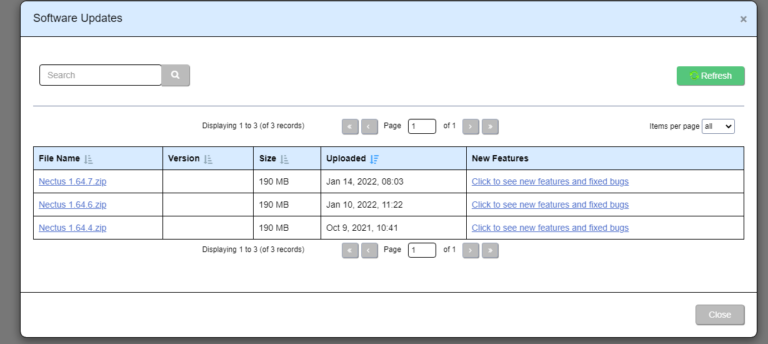 How to Perform Nectus Software Upgrade - Network Monitoring Tools