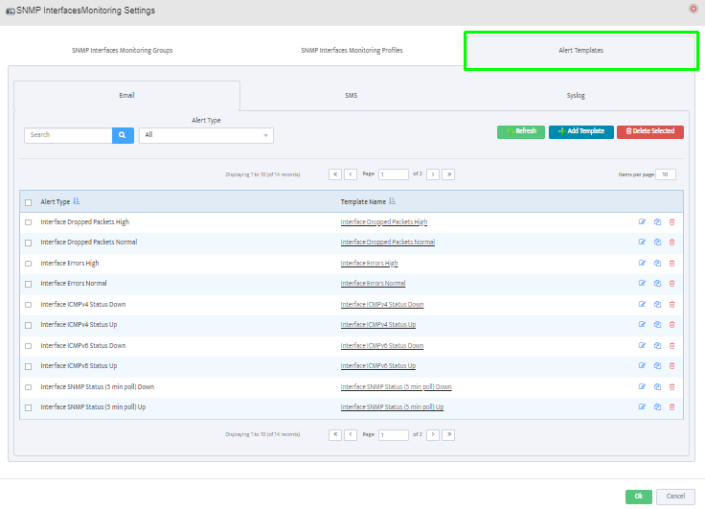 Creating New Interface Monitoring Groups and Profiles - Network ...