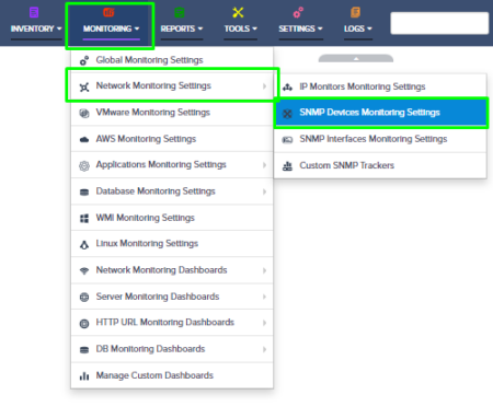 Creating New Device Monitoring Groups and Profiles - Network Monitoring ...