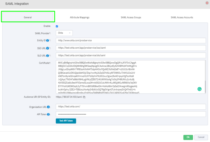 Nectus SAML Integration - Network Monitoring Tools
