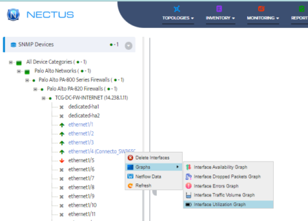 How to Combine Multiple Interface Utilization Graphs Into One - Network Monitoring Tools